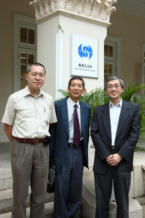 Visit of Dr. Kee-ying Fung, Observatory's Scientific Advisor