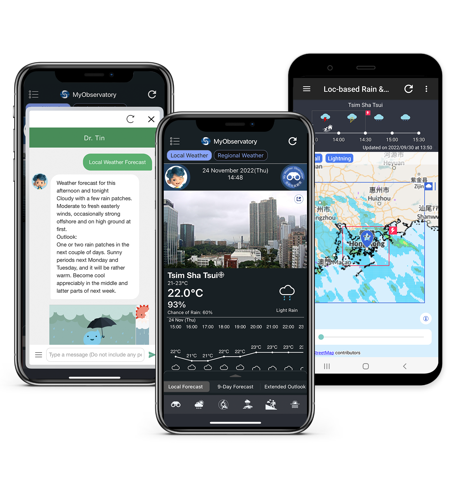 MyObservatory｜Hong Kong Observatory(HKO)｜Apps